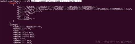 使用docker Inspect获取数据卷信息遇到的一点问题docker Inspect Ubuntu 查询失败 Csdn博客