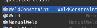 Where Did Weld Go How To Modify Or Maintain C0 And C1 For
