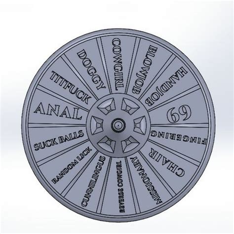🏹 Sex Spinner Randomizer Arrow Dashboard No Supports ・free Stl File