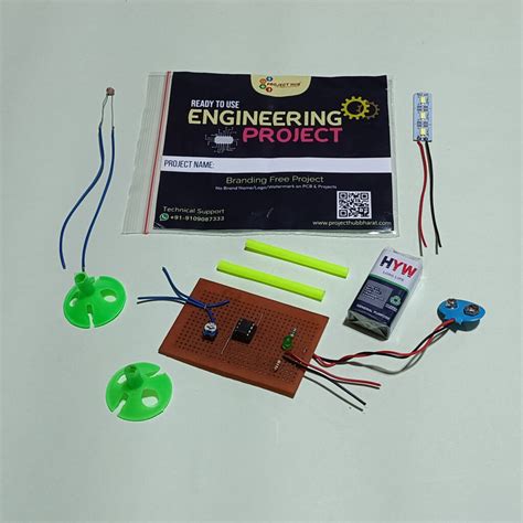 Ldr Sensor Based Automatic Street Light Control Ready To Use Kit On Dotted Multipurpose Pcb
