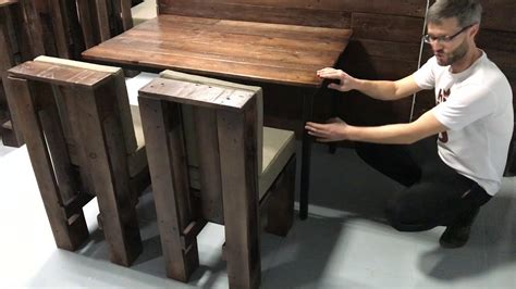 Мебель для бара из паллет в Москве от мастерской Kingpallet Лофт столы диваны и стулья из