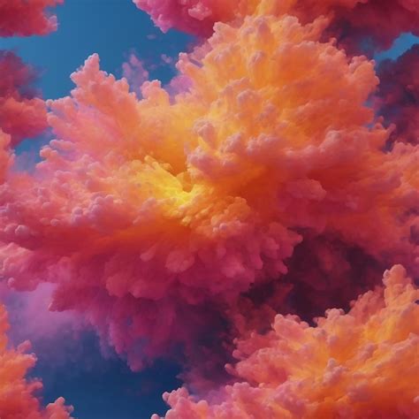 Premium Photo D Rendering Of Bright Abstract Cloud From Particle Structure
