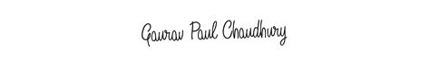83 Gaurav Paul Chaudhury Name Signature Style Ideas Professional