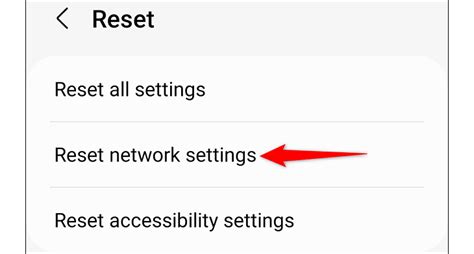 How To Reset Network Settings On Samsung