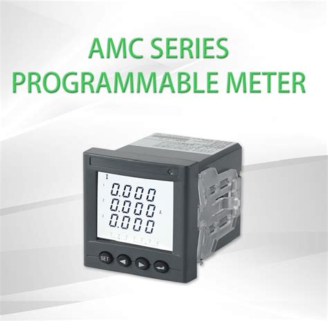 Smart Programmable Three Phase Lcd Display With Rs485 Digital Ammeter