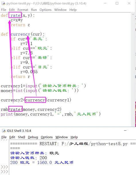 Python Return实现汇率转换器教程示例 路饭网