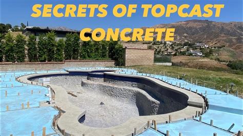 How To Pour Topcast Concrete The Correct Way Youtube