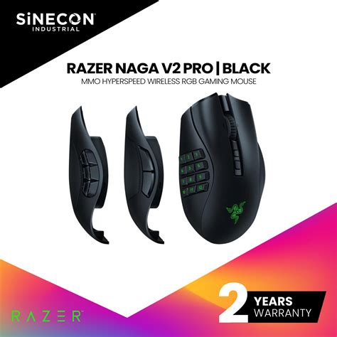 Razer Naga V Pro Mmo Wireless Gaming Mouse