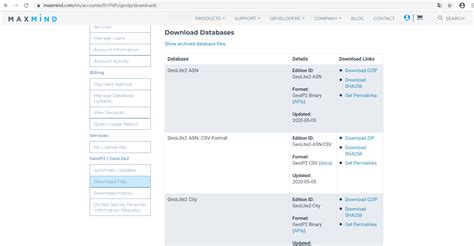 如何注册maxmind账户并下载免费的geoip数据库使用教程modsecurity 应用实践