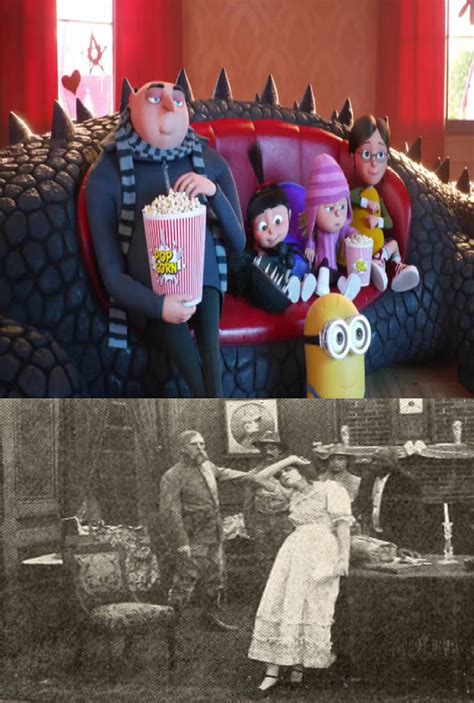 Despicable Me Watching The Ruby Circle By Perro2017 On Deviantart