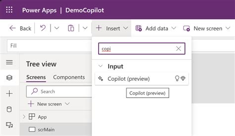 Canvas App Add Copilot Control Rajeev Pentyala Microsoft Power
