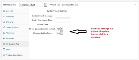 Plugins How To Save Settings Of Custom Tab Product Page In Admin Side