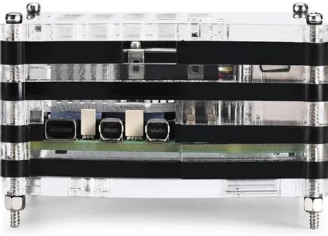 Raspberry Pi 5 9 Layer Case Acrylic Shell Raspberry Pi 5 Case