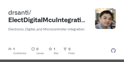 Github Drsantielectdigitalmcuintegration Electronic Digital And Microcontroller Integration