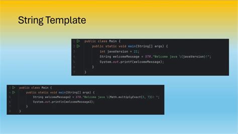 Amr Sedky 🇵🇸 On Linkedin String Interpolation Using String Template Is Finally Here 🎉 Java Has