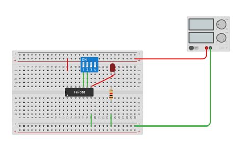 Circuit Design Nand Gate Nawaf 1945217 Tinkercad