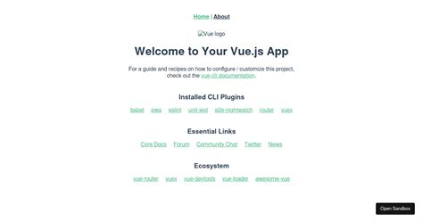 vue template codesandbox