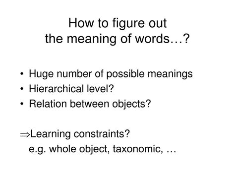 Ppt Connectionist Approaches To Language Acquisition Powerpoint Presentation Id 4353045