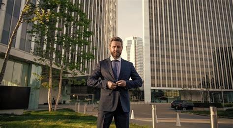 Premium Photo Business Success Successful Man In Businesslike Suit
