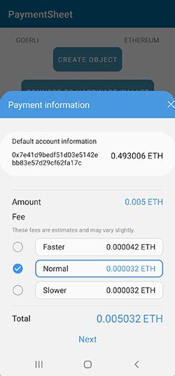 integrate payment ui with your ethereum dapp samsung developer