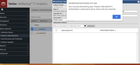 Integration Of Nita Netbackup It Analytics With Azure Has Failed Vox