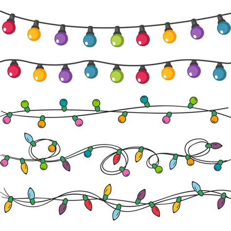 مجموعه برچسب ریسه رنگی متن نگار