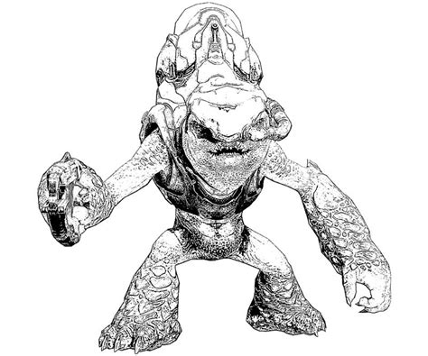 Halo Grunt Coloring Pages
