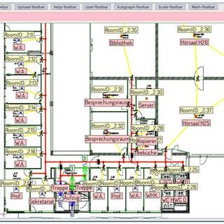 Screenshot Of The Mapping Toolkit While Modeling A Typical University Download Scientific
