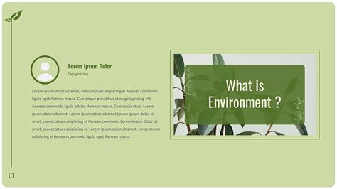 Environment Powerpoint Template