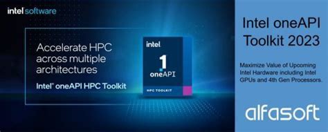 Intel Oneapi Toolkit 2023 Alfasoft