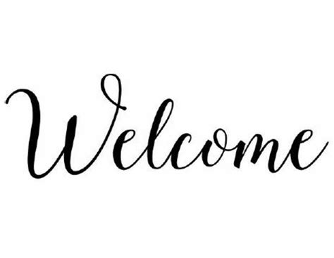 Welcome Cursive Svg