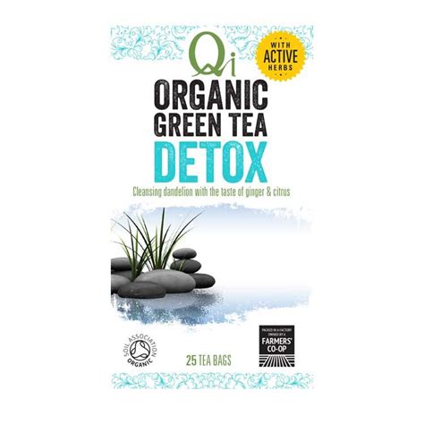 Qi Teas Detox Green Tea Organic Green Tea Detox Tea — Qi Tea