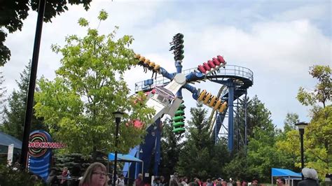 Canadas Wonderland Shockwave Thrill Ride Youtube