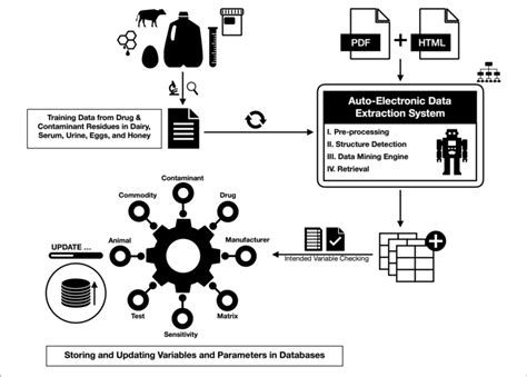 The Action Workflow Of Text Mining For Html And Pdf Documents From
