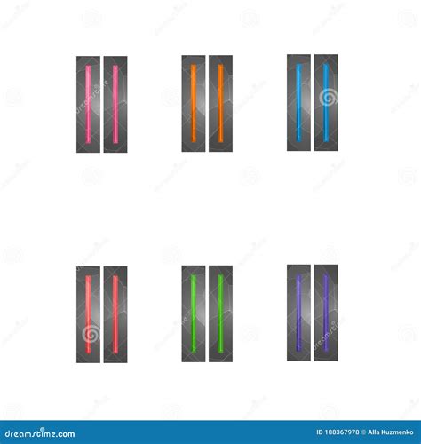 Game Pause Vector Graphical User Interface Ui Gui For 2d Video Games