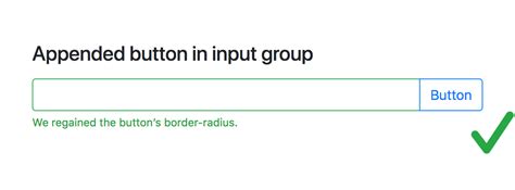 Missing Border Radius On Input Group With Validation Feedback · Issue