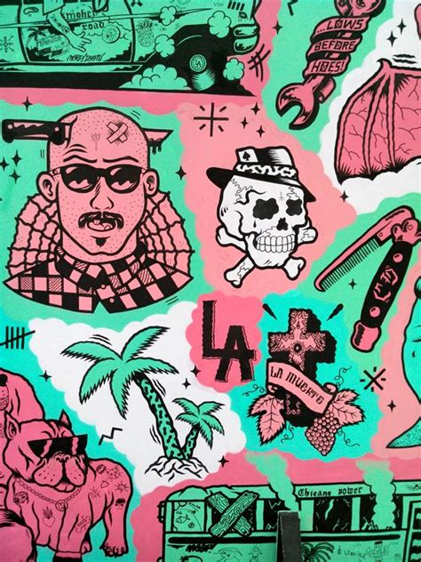 Chicano Dream X Mural On Behance Mural Chicano Apocalypse Art