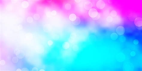 Light Multicolor Vector Background With Circles 1958509 Vector Art At Vecteezy