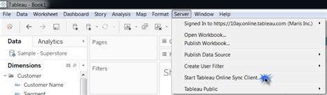 Tableau Online Tips How To Sync On Premises Data In Tableau Online