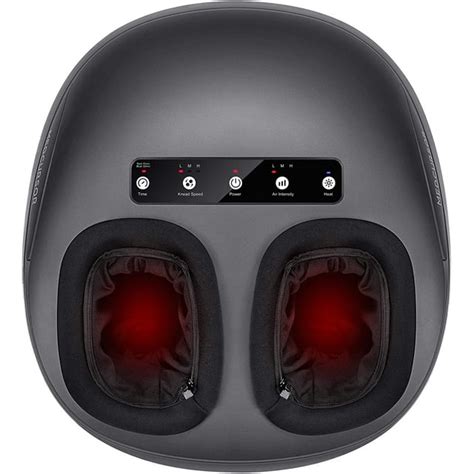 Medcursor Shiatsu Foot Massager Machine With Heat Deep Kneading Massage Multi Level Settings