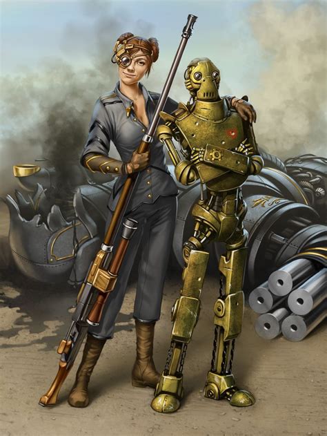 Steampunk Steampunk Illustration Steampunk Robots Steampunk Characters