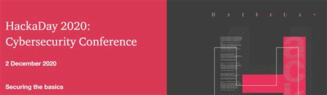 Hackaday 2020 Cybersecurity Conference Infosecmap