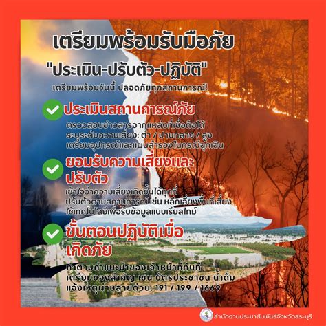 สำนักงานประชาสัมพันธ์จังหวัดสระบุรี เตรียมพร้อมรับมือทุกสถานการณ์ภัย 🌟 🚨 รู้วิธี