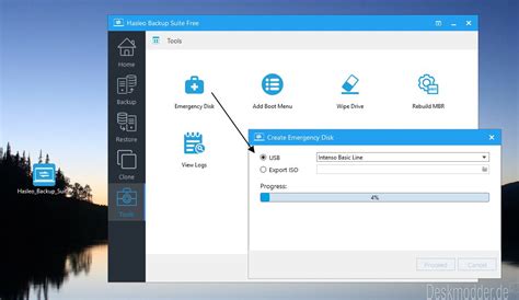 Hasleo Backup Suite System Backup Klonen Partitionen Sichern Mit Bootfähigem Winpe Und Das