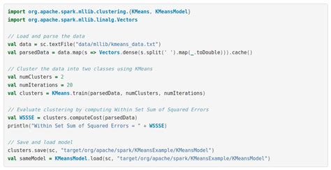 How Does Mllib Code Run On Spark Stack Overflow