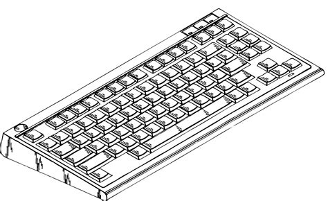 Free Computer Keyboard Clipart Black And White Download Free Computer
