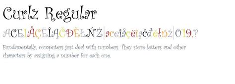 Curlz Mt Font Free Download