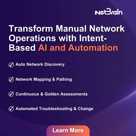 Experience Netbrains Turnkey Network Automation Platform Delivering Ai Powered Capabilities
