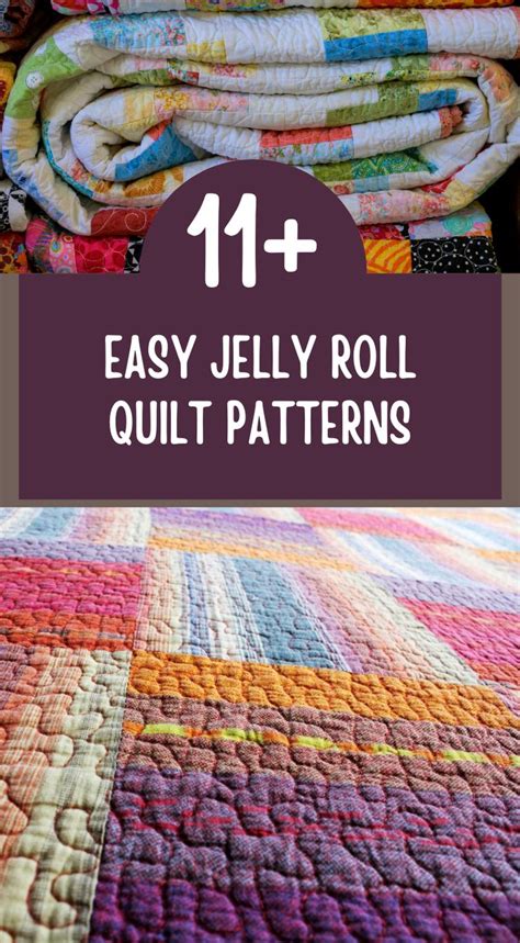 Easy Jelly Roll Quilt Patterns