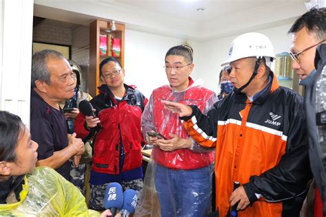 颱風豪雨持續侵襲基隆 謝國樑率市政團隊勘災 民生電子報